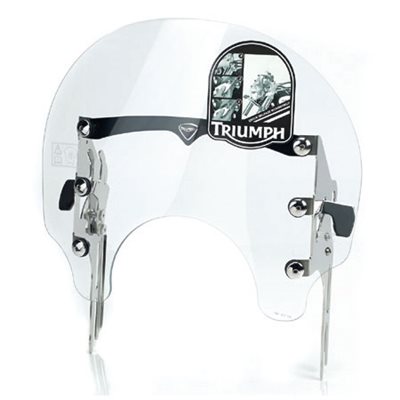 Quick release summer windscreen