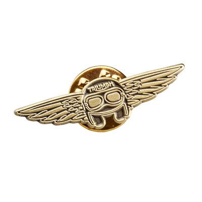 TRIUMPH COPPER PIN BADGE